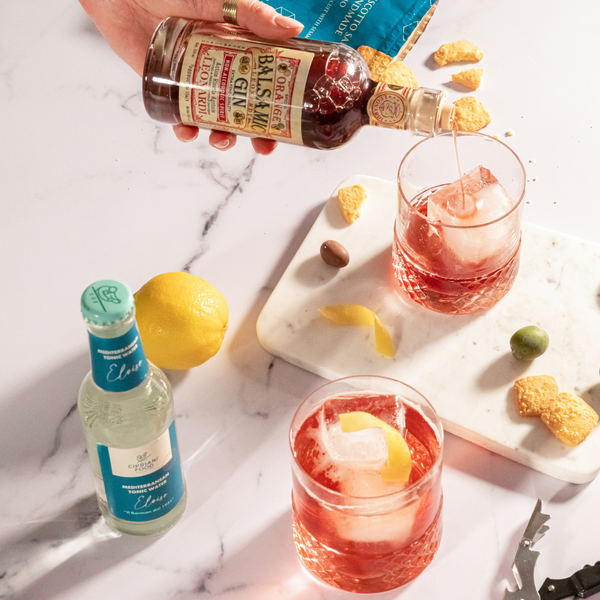 Recipe: Orange Balsamic Gin Mocktail - Tasty Ribbon