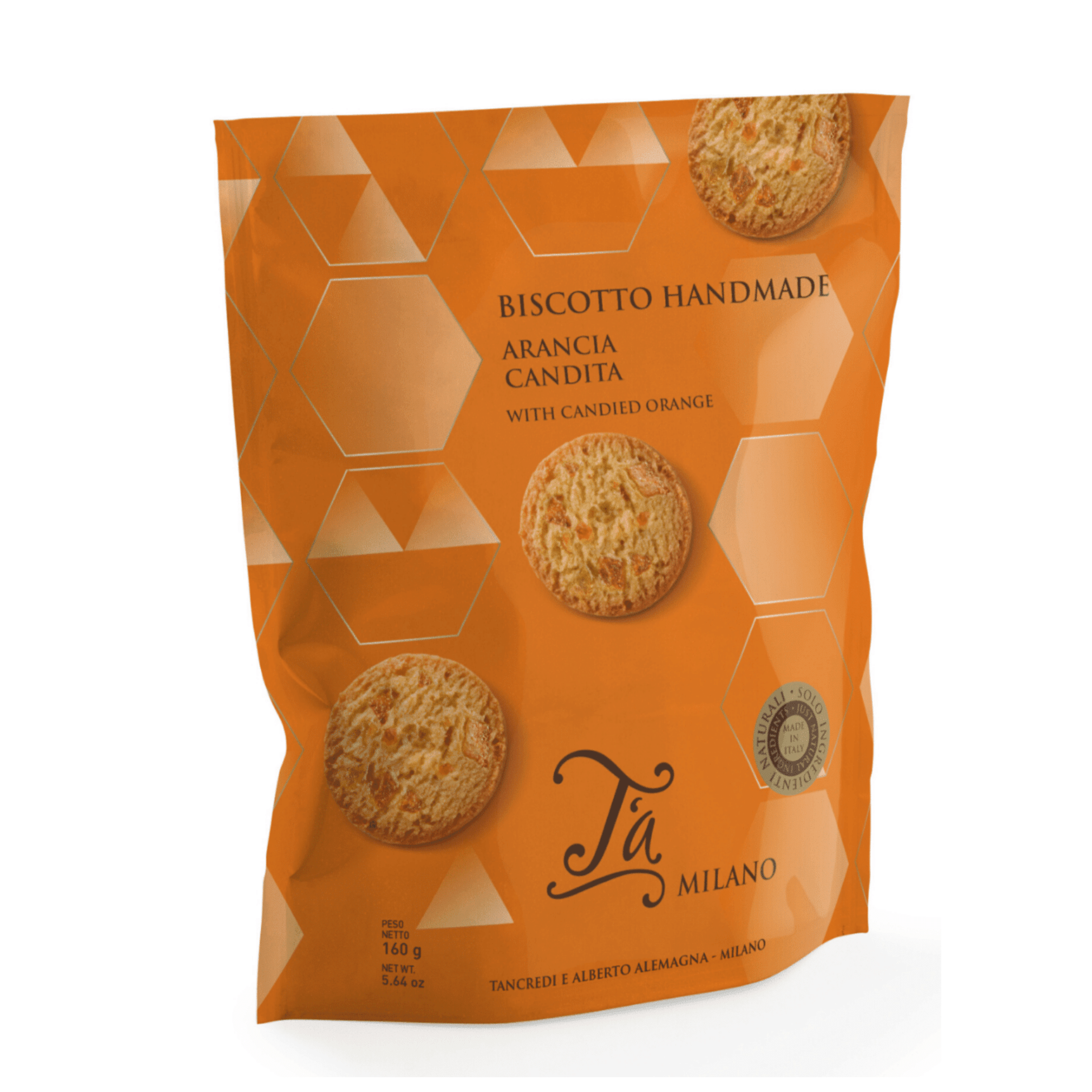 Biscotti With Almonds And Dark Chocolate | T’a Milano’s Bags | Tasty Ribbon