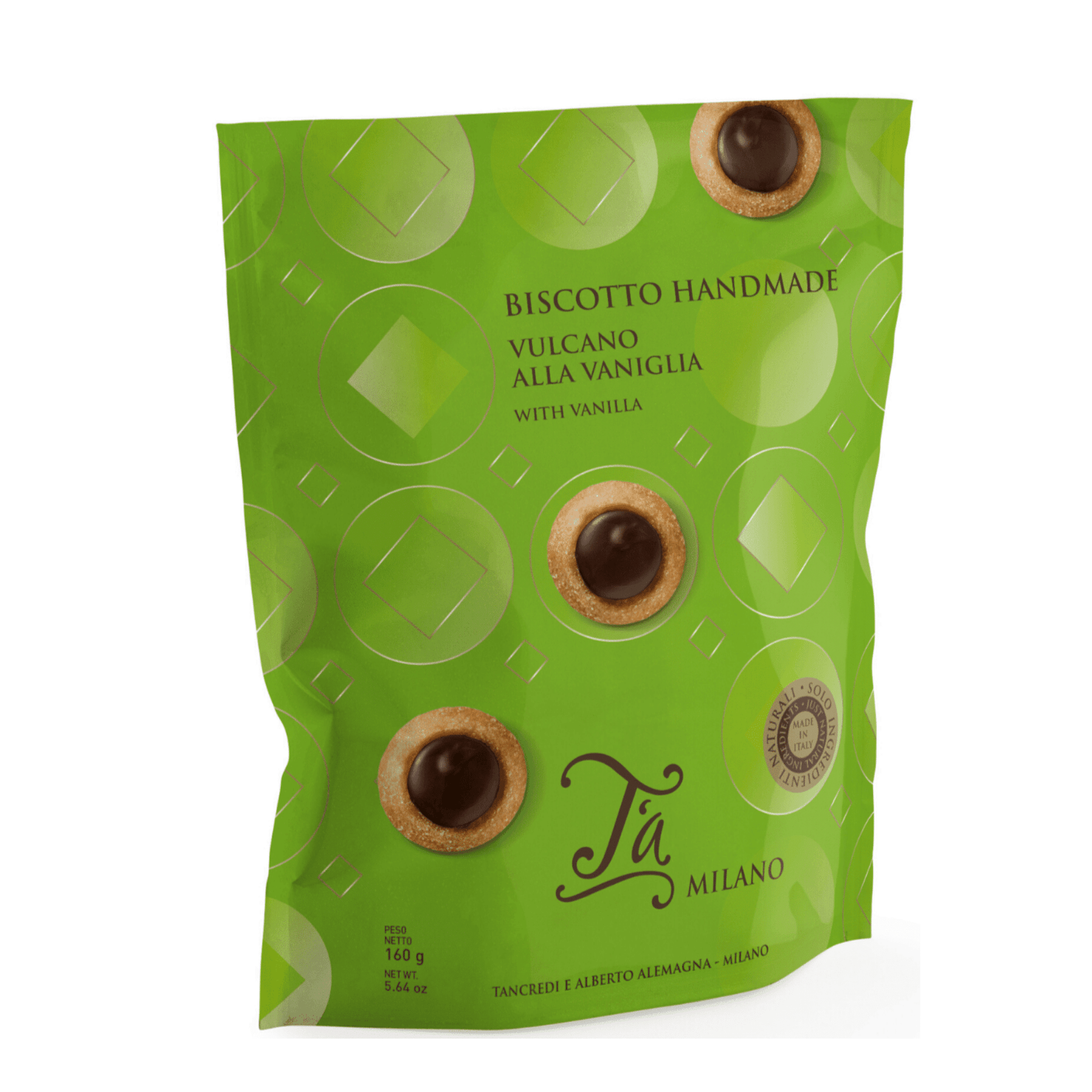 Biscotti With Almonds And Dark Chocolate | T’a Milano’s Bags | Tasty Ribbon